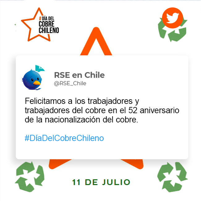 Día del Cobre Chileno. Conmemoramos un año más de la Nacionalizaicón ...